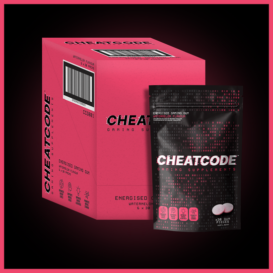 ENERGISED GAMING GUM WATERMELON x 6 PACK – Cheatcode